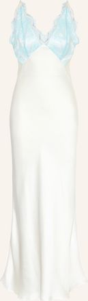 Sandro Sandro Satinkleid Mit Spitze weiss