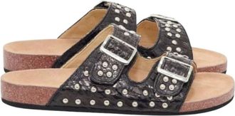 CLARIS VIROT Femme, Chaussures, Noir, Taille: 37 EU Sandales Odette