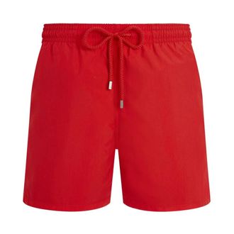 Vilebrequin Homme, Maillots de bain, Rouge, Taille: M Moorea Swim Shorts