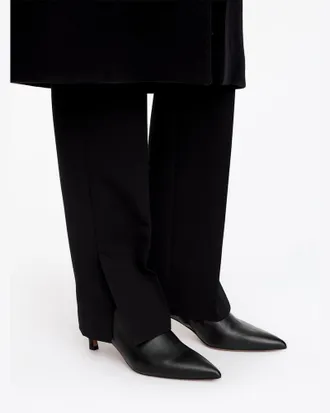Arket Stiefelette Mit Spitzer Zehenpartie -Schwarz