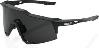 100% Speedcraft Soft Tact Black w/Smoke Lens