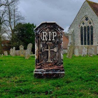 Generic Halloween Deko Garten, Grabstein Halloween Dekoration, Plastic Board, Heavy Duty Graveyard Dekorationen, Grabsteine im Freien Hof Lawn Garden, Hofschi