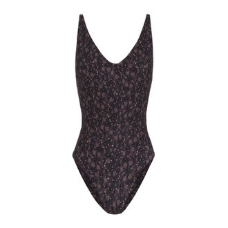 Cortana Swimsuit Hedy Print - - Swimwear - Damen - Schwarzk - XS
