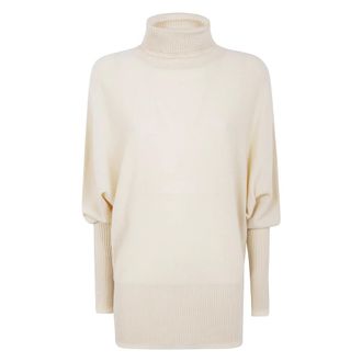 By Malene Birger Col roul&eacute;s - Femme - Pulls - Beige - Taille: 40 FR