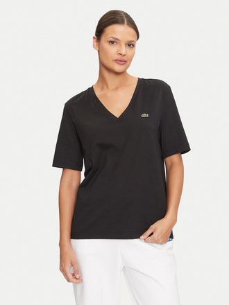 Lacoste T-Shirt TF7300 Schwarz Regular Fit