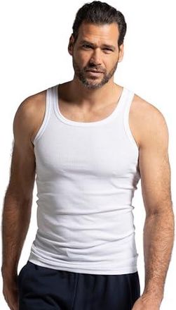 JP1880 JP1880 Unterhemd Tank Tricot, Blanc, 8XL Homme