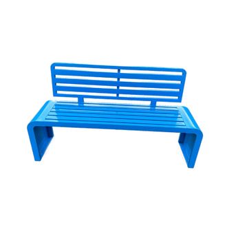 Generic Gartenbank Metall Wetterfest Modern mit Verbreiterter R&uuml;ckenlehne Sitzbank Outdoor mit Verdicktem Boden Einfachs zu Installierens f&uuml;r Terrassen, G&auml;rte