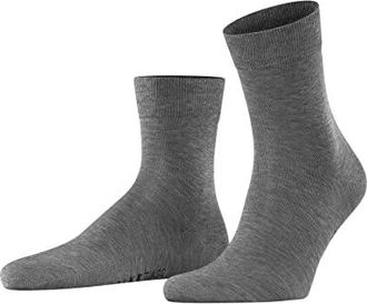 Falke Tiago M Sso coton fil dÉcosse durable unies 1 paire, Chaussettes Homme, Gris Steel Melange 3165, 41-42