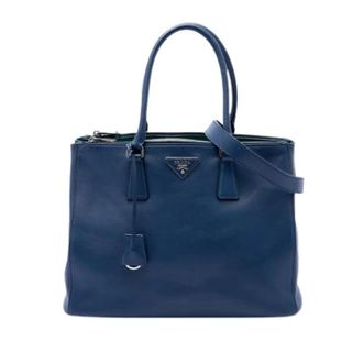 Prada Pre-owned Galleria Satchel - - Pre-owned - Damen - Blau - ONE SIZE