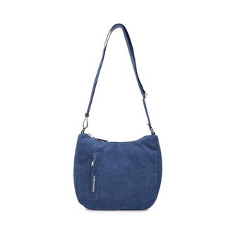 Mandarina Duck Hunter Velvet Hobo, Damen, Blue Wing