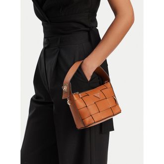 Guess Handtasche Guess Maylee Mini HWWG96 61720 Braun