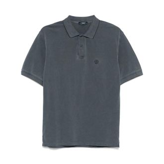 Herno Homme, Tops, Bleu, Taille: XL Polo logo