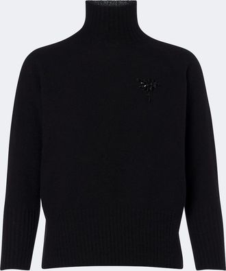 Simone Rocha Verzierter Pullover aus Kaschmir