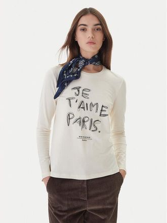 Max Mara Bluse Renoir 2525946032 &Eacute;cru Regular Fit