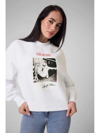 Guess Sweatshirt 184347 Wei&szlig; Classic Fit