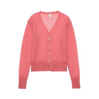 Ines De La Fressange Alex Cardigan - - Knitwear - Damen - Rosa - XS
