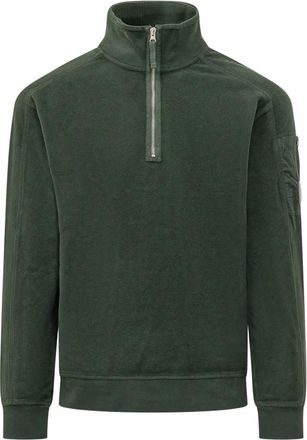 C.P. Company Lens Sweatshirt - - Sweatshirts & Hoodies - Herren - Gr&uuml;n - S