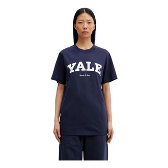 Sporty & Rich T-Shirts - - Tops - Damen - Blau - XS