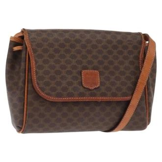 Celine Sac bandouli&egrave;re en plastique Pre-owned - Femme - Pre-owned - Brun - Taille: ONE Size
