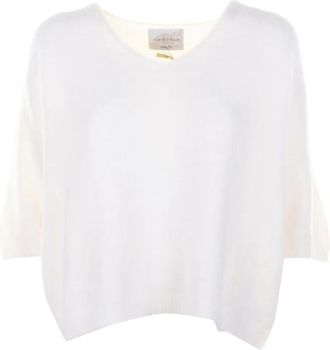 Cinque t-shirt à col v - Blanc