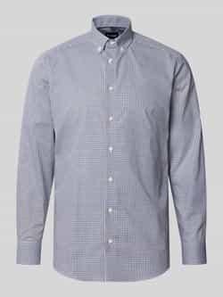 Olymp Regular Fit Businesshemd mit Button-Down-Kragen