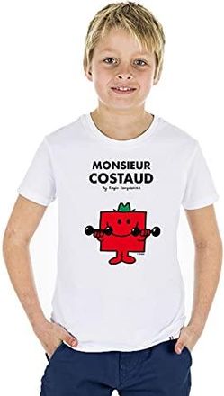 MADE IN FRANCE Tshirt Enfant Monsieur Costaud Taille: 4 Ans