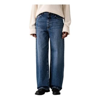 Patrizia Pepe Wide Leg Jeans - - Jeans - Damen - Blau - W30