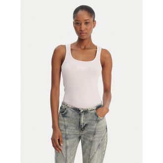 Guess Top W6GPZ2 KA0H1 Rosa Slim Fit