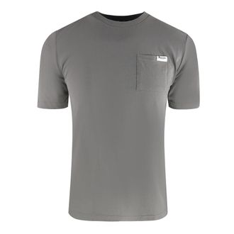 Aquascutum Active T-shirt Mit Kleiner Tasche, Grau