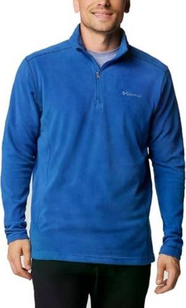 Columbia Klamath Range 2 Demi-Fermeture Éclair Pull en Polaire, Bleu Montagne, XXL Homme