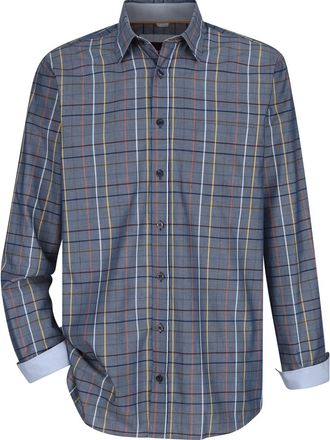 Babista Herren Hemd Milanvetta blau, 2XL (XXL) - 45/46