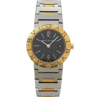 Bulgari Montre Pre-owned Vintage - Femme - Pre-owned - Noir - Taille: ONE Size