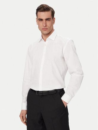 HUGO BOSS Hemd Koey 50561154 Wei&szlig; Slim Fit