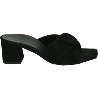 Paul Green Schwarze Wildleder Damen Hausschuhe - - Shoes - Damen - Schwarzk - 40 EU