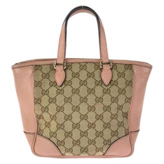 Gucci Pre-owned GG Canvas Leather 2way Bag - - Pre-owned - Damen - Mehrfarbig - ONE SIZE