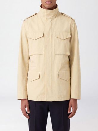 Valentino Garavani Veste utilitaire en coton avec col montant et &eacute;paulettes