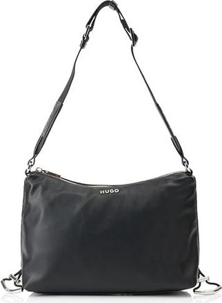 HUGO BOSS Ilene Shoulder Bag, Sac à bandoulière Femmes, Noir 1, Taille Unique