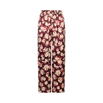 Paco Rabanne Wide Hosen - - Trousers - Damen - Rot - XS