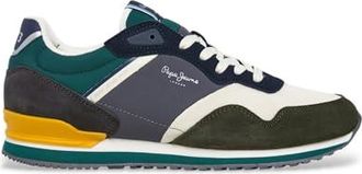 Pepe Jeans London London Life - Chaussures en Cuir Multicolore