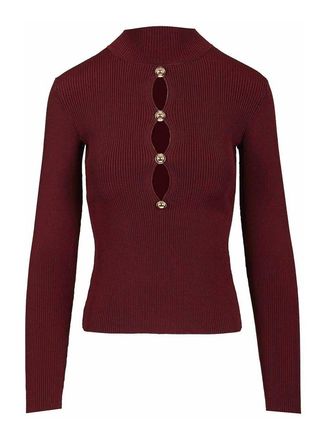 Self Portrait Top - Rouge Brun