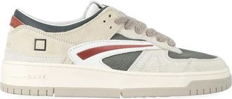 D.A.T.E. D.a.t.e., Homme, Chaussures, Beige, Taille: 45 EU Torneo Pop Baskets