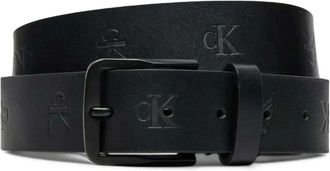 Calvin Klein Homme, Accessoires, Noir, Taille: 105 CM Classic Flat Lthr Belt 35Mm
