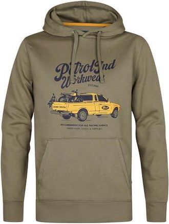 Petrol Industries M-3050-SWH143 Sudaderas, Mossy Stone, L Hombre