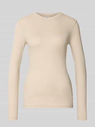 Marc O'Polo Slim Fit Langarmshirt aus Baumwoll-Mix