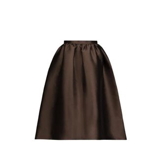 Paul & Joe Femme, Jupes, Brun, Taille: 36 FR Jupe longue taille haute Amore