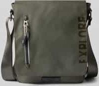 Camel Active Schultertasche mit Statement-Print Modell EXPLORE