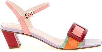 Roger Vivier Femme, Chaussures, Multicolore, Taille: 41 EU Belle Vivier Sandales
