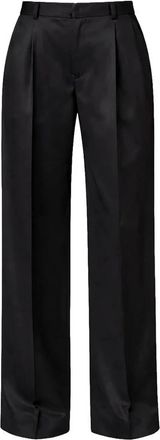Vince Femme, Pantalons, Noir, Taille: 34 FR Pantalon pliss&eacute;