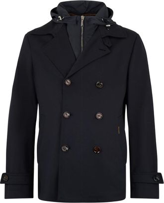 Moorer Homme, Manteaux, Bleu, Taille: 5XL Vestes