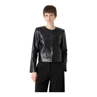 Marciano Femme, Vestes, Noir, Taille: 38 FR Fergie Veste Courte